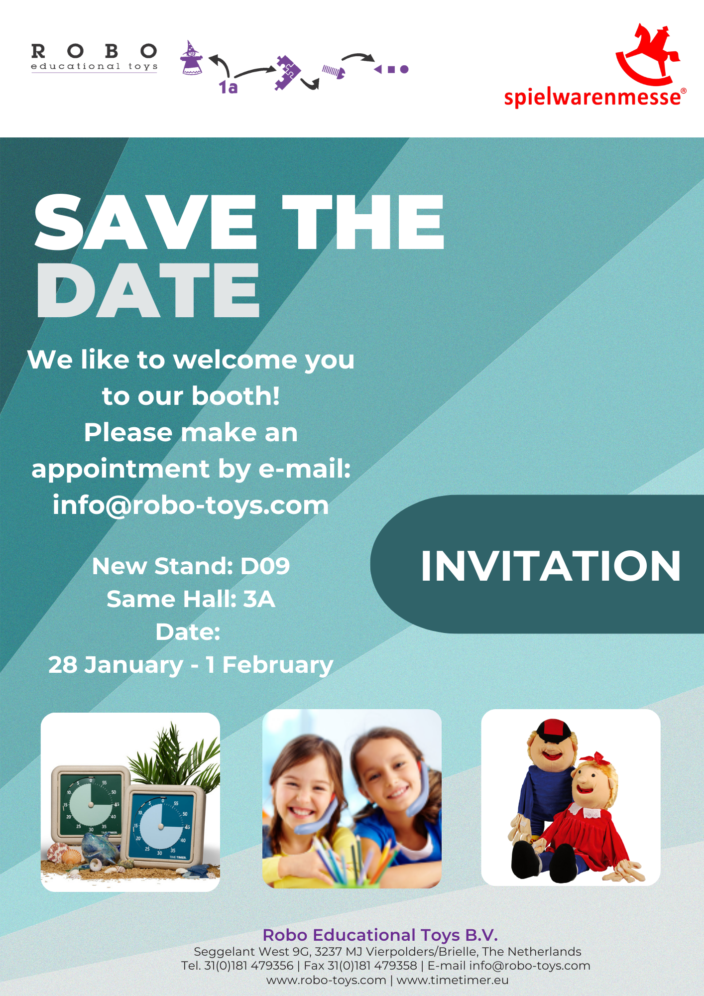 Invitation Toy Fair 2025 EN - TimeTimer